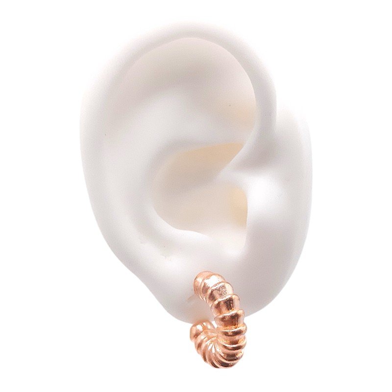 TANK BRUTOS - Brinco Argola Abs Baby Frisada