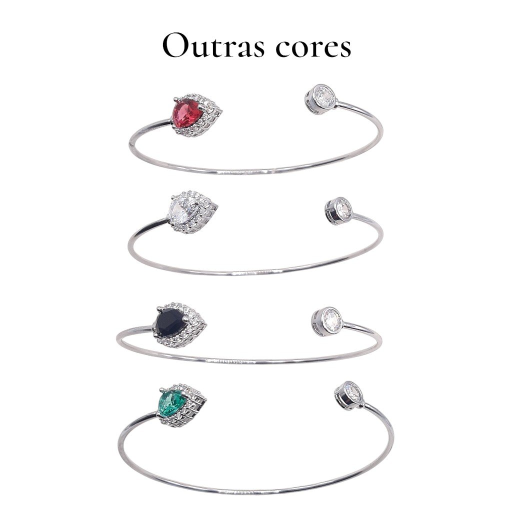 TANK BRUTOS - Brac. Fio Com Gota Cravejado E 1 Ponto De Luz